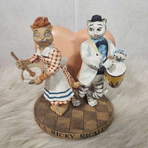 Vintage | Accents | 998 Lucy And Ricky Ricatto The Cat Hall Of Fame ...